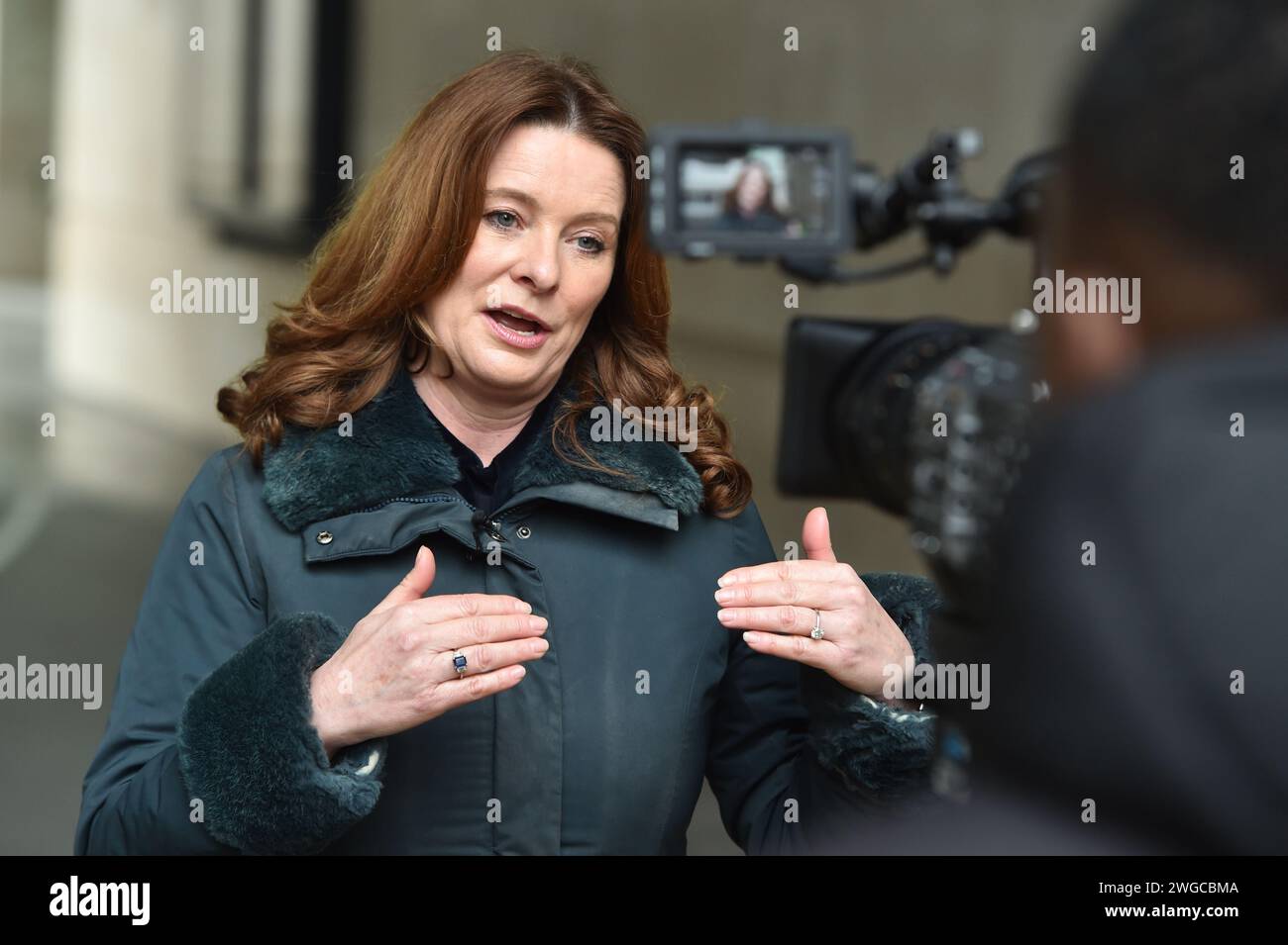 London, England, UK. 4th Feb, 2024. Education Secretary GILLIAN KEEGAN ...
