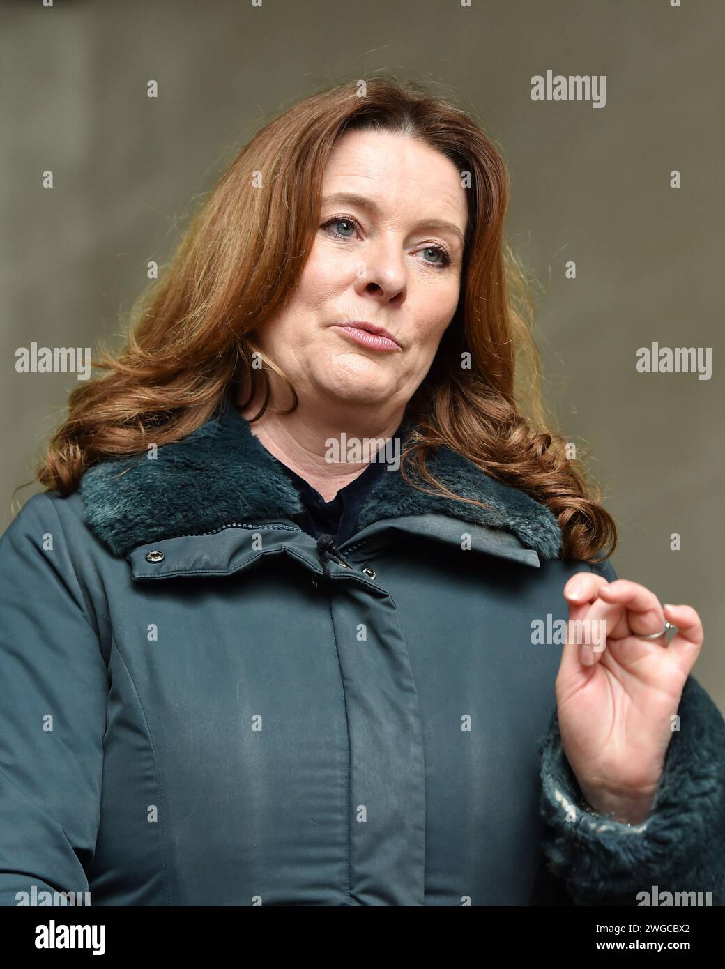 London, England, UK. 4th Feb, 2024. Education Secretary GILLIAN KEEGAN ...