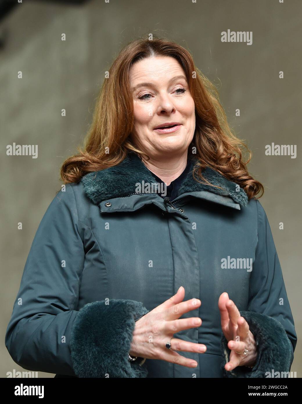 London, England, UK. 4th Feb, 2024. Education Secretary GILLIAN KEEGAN ...