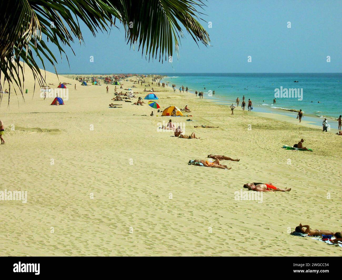 RECORD DATE NOT STATED Am Strand - hier in Jandia auf Fuerteventura ...