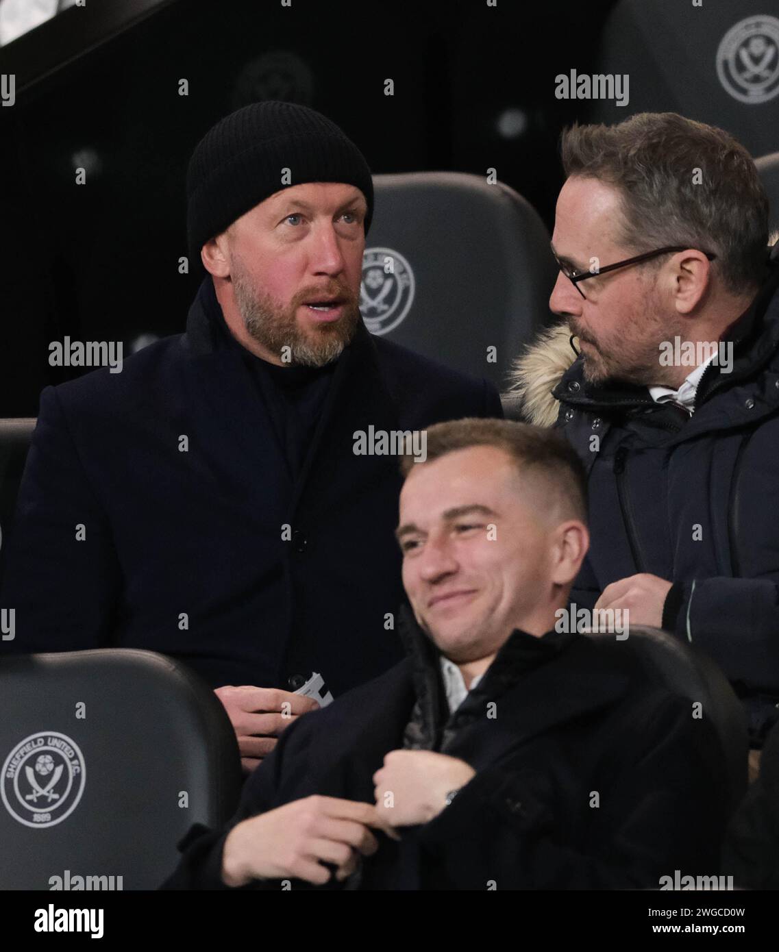 Bramall Lane, Sheffield, UK. 3rd Feb, 2024. Premier League Football ...