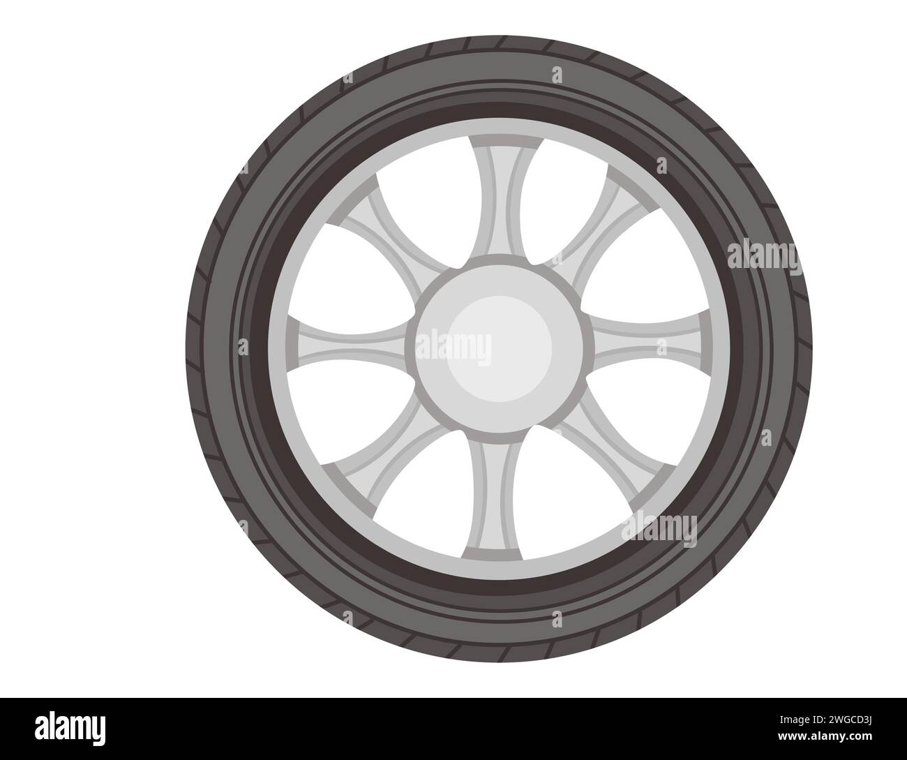 Flat disc motion Stock Vector Images - Alamy