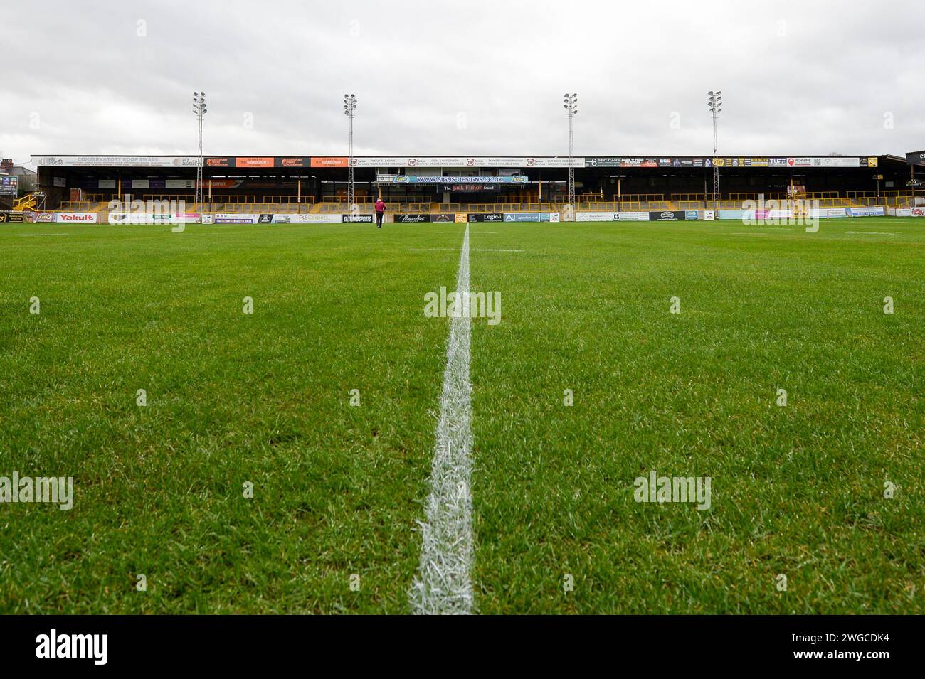 A general view of The Mend-A-Hose Jungle Stadium, home of Castleford ...
