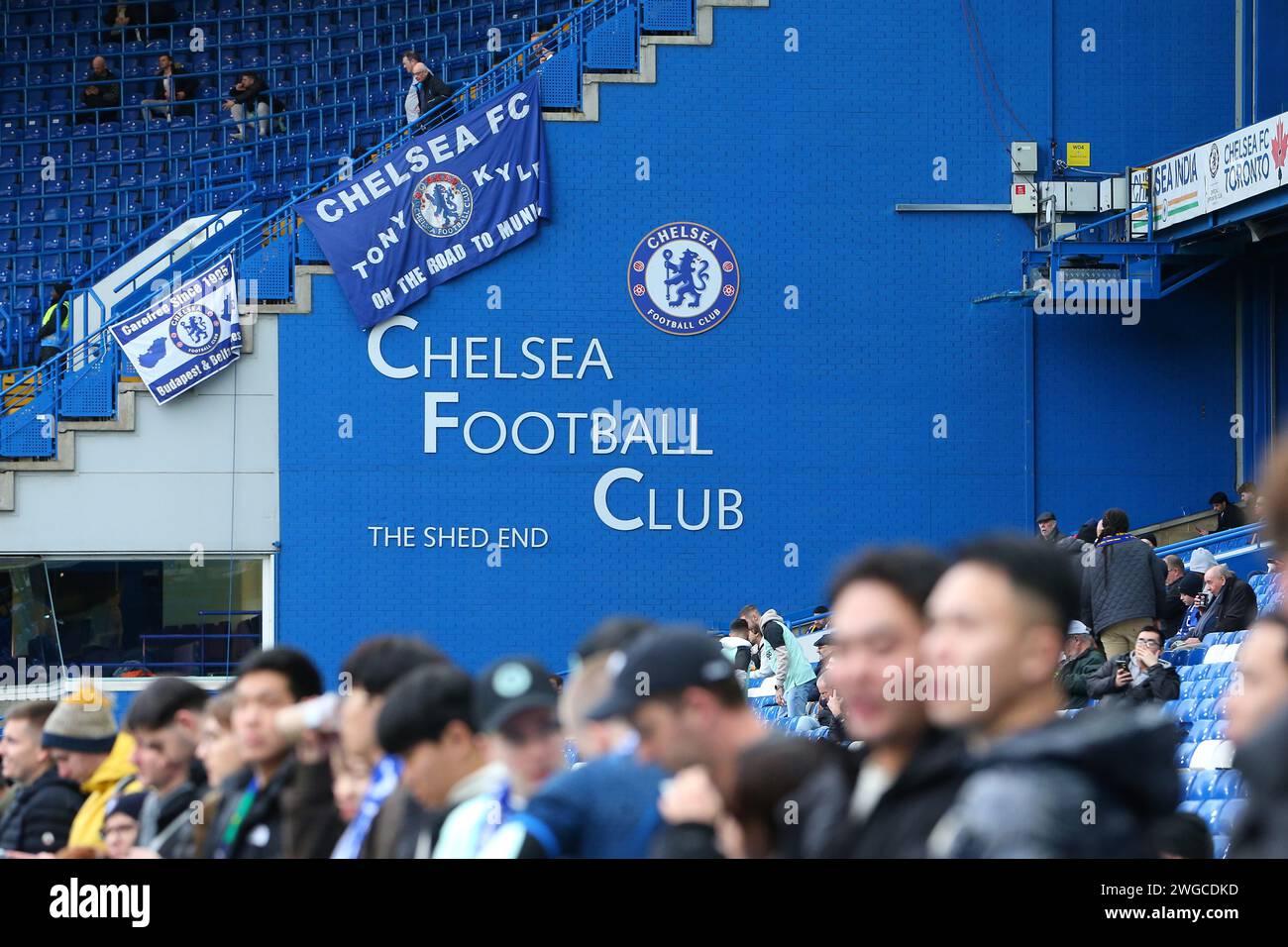 Stamford Bridge, Chelsea, London, UK. 4th Feb, 2024. Premier League ...