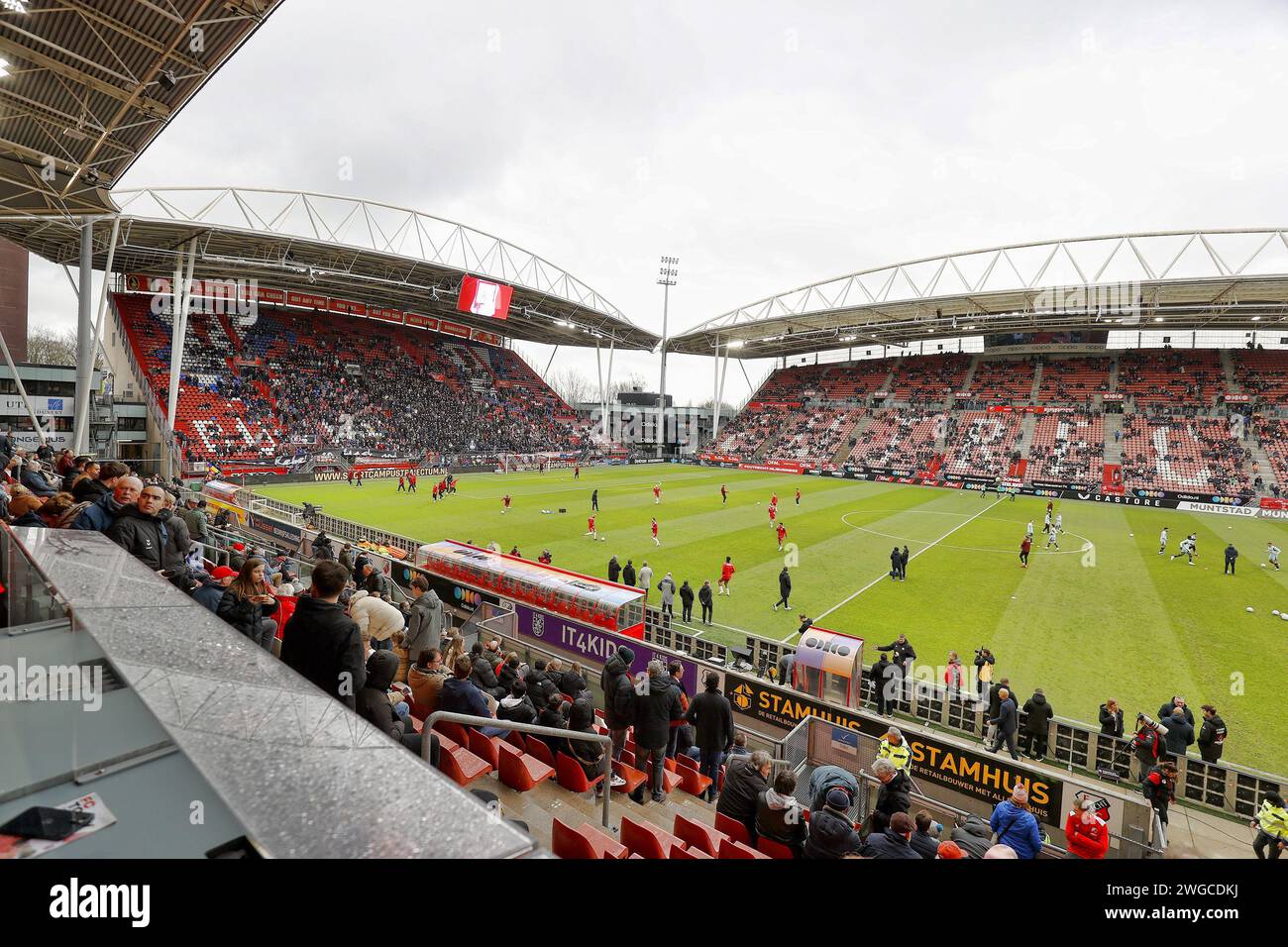 Utrecht, Netherlands. 04th Feb, 2024. UTRECHT, 04-02-2024, Stadium ...