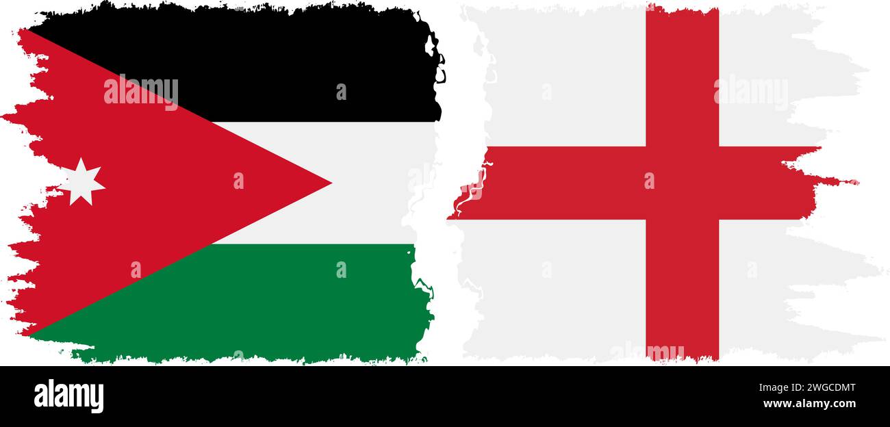 England jordan flag hi-res stock photography and images - Alamy