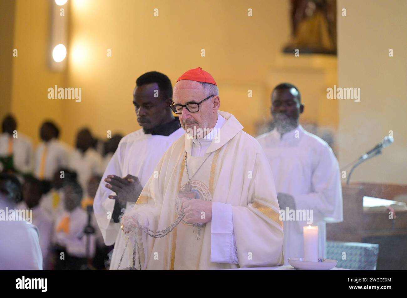 SOUTH-SUDAN, capital city Juba, catholic church, Cardinal Michael ...