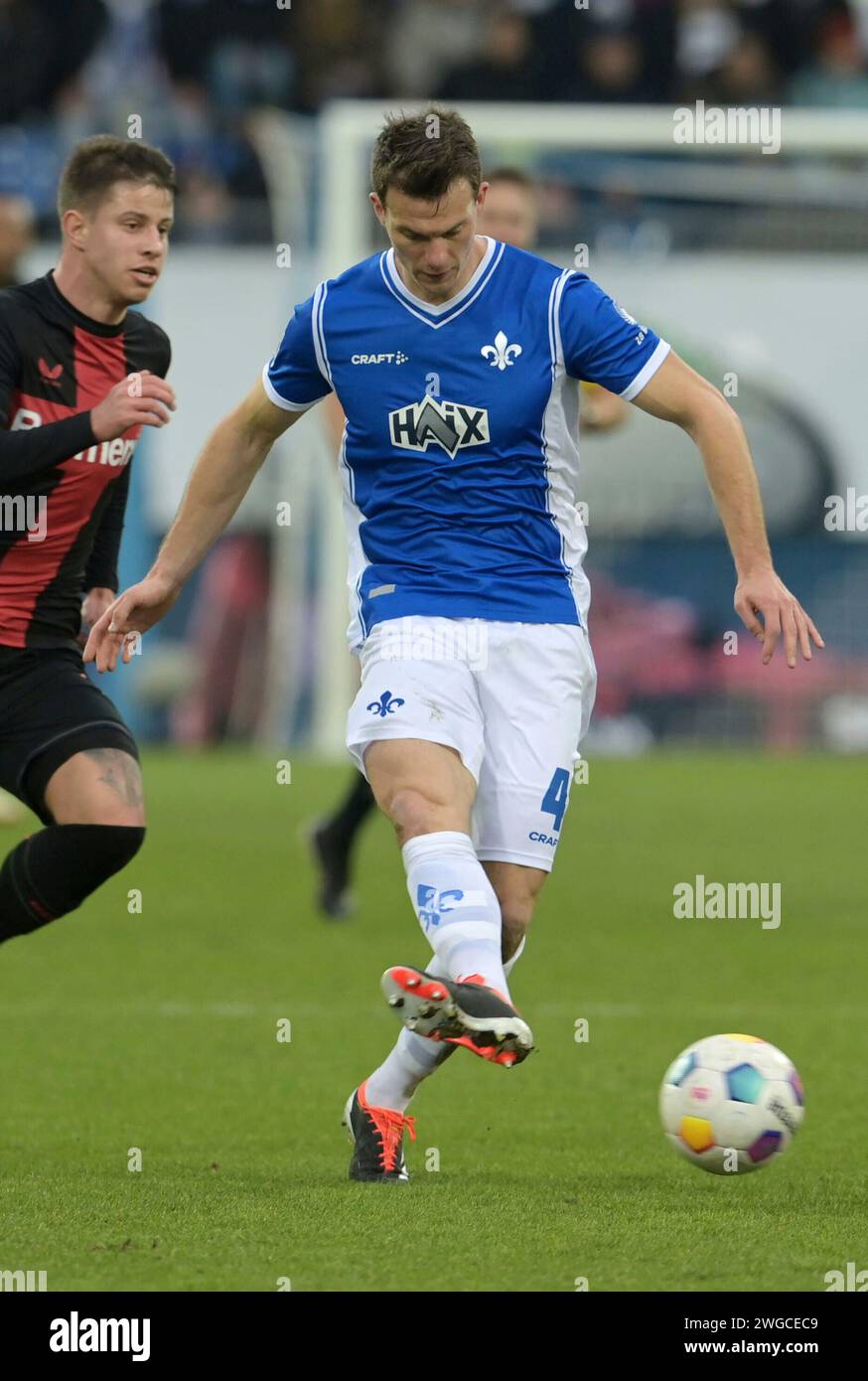 Christoph Zimmermann fotografiert beim Fußball Bundesliga Spiel ...