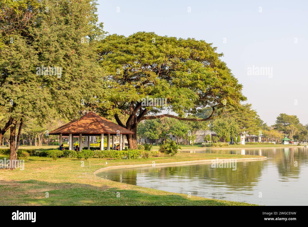 Suan Luang Rama IX, (Rama IX Park), public park in Prawet District ...