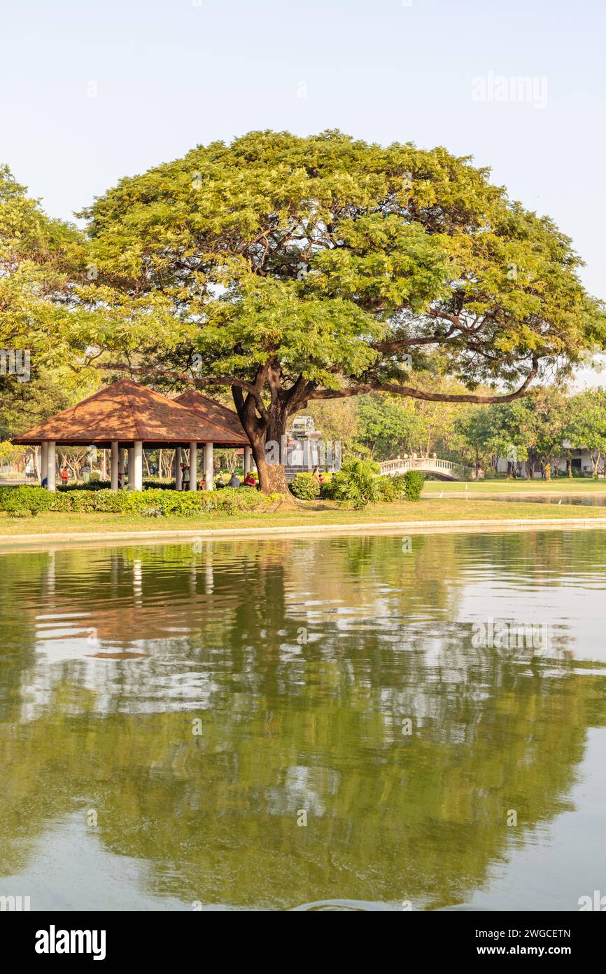Suan Luang Rama IX, (Rama IX Park), public park in Prawet District ...