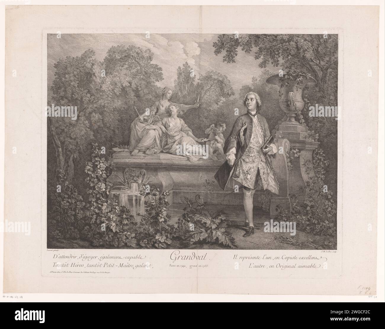 Francois nicolas lancret hi-res stock photography and images - Alamy