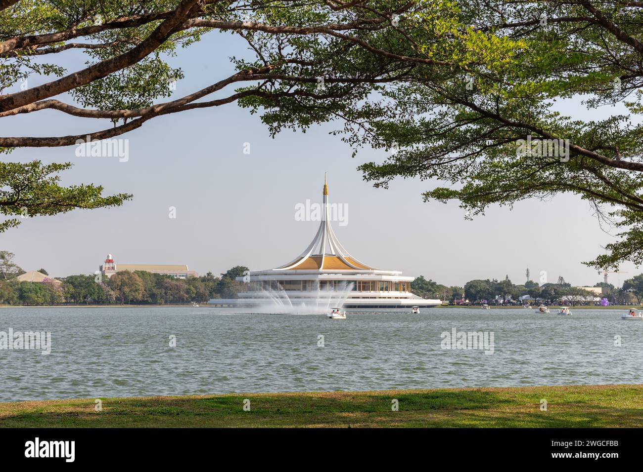 Suan Luang Rama IX, (Rama IX Park), public park in Prawet District ...