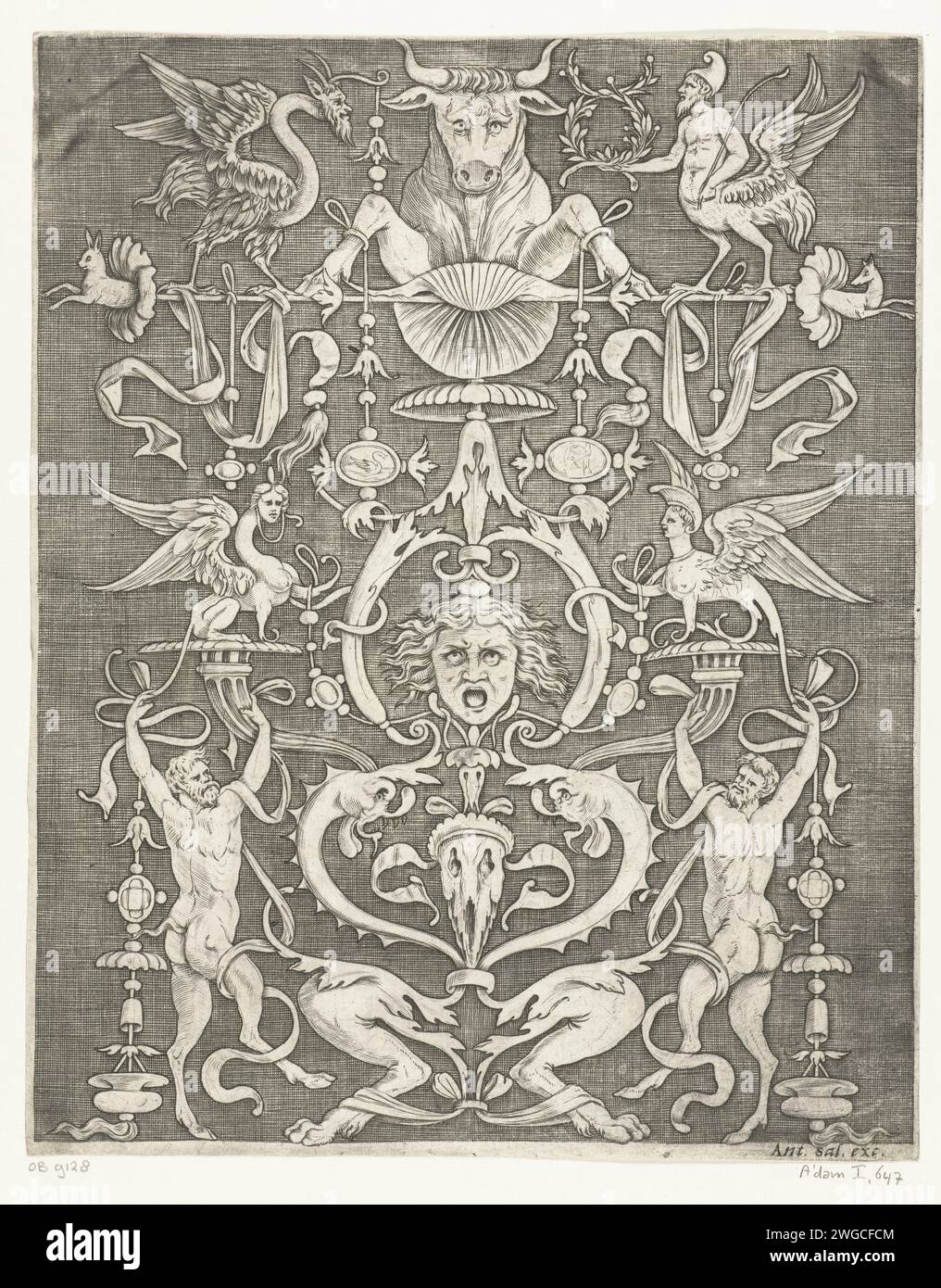 Candelabres, 1500 - 1562 print The Kandelaber is made up of two ...