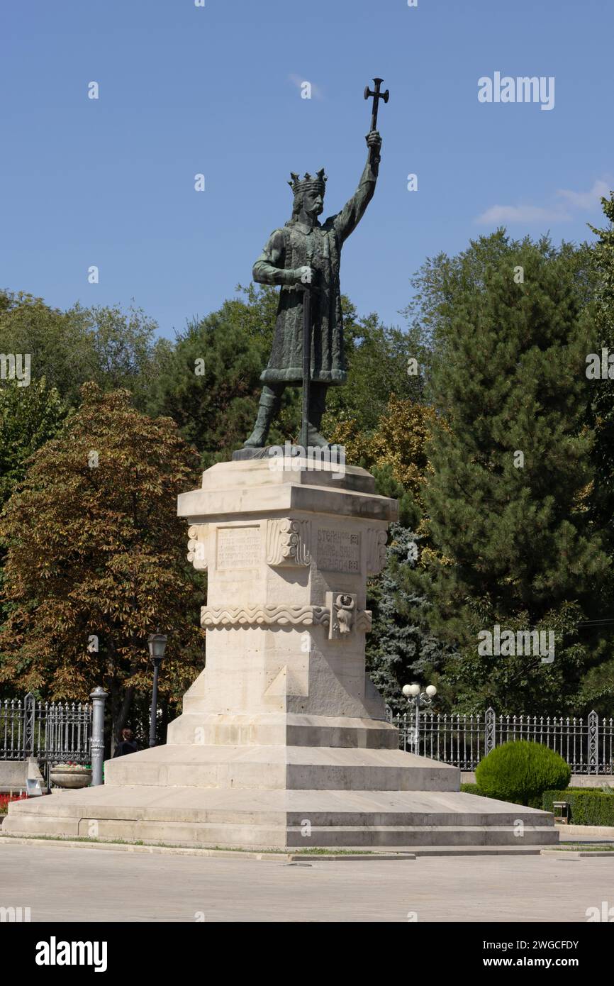 Moldova. Chisinau. Stephen the Great Monument Stock Photo - Alamy