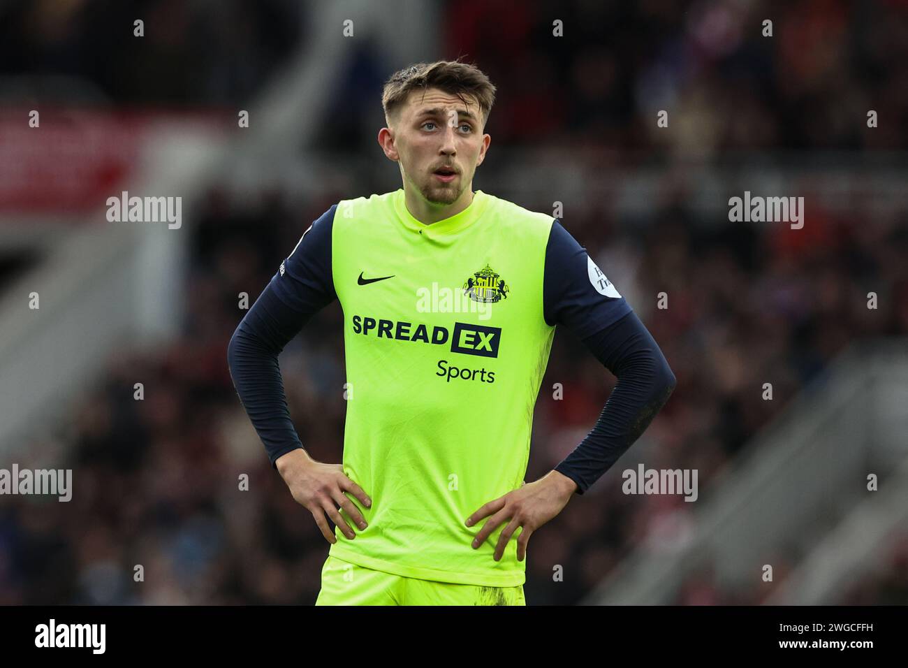 Dan Neil of Sunderland during the Sky Bet Championship match ...