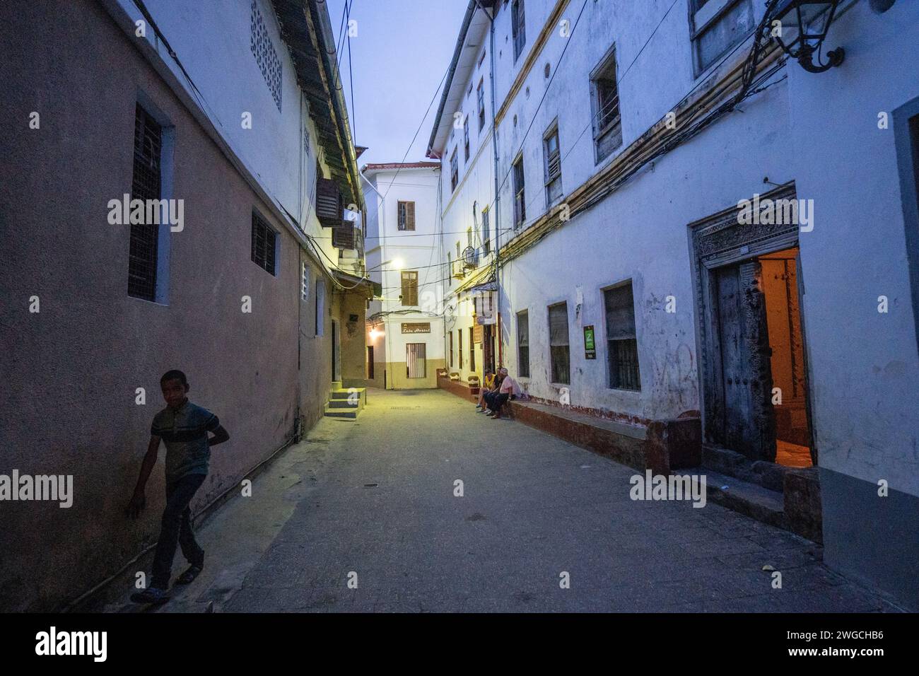 Stone Town Zanzibar Stock Photo - Alamy