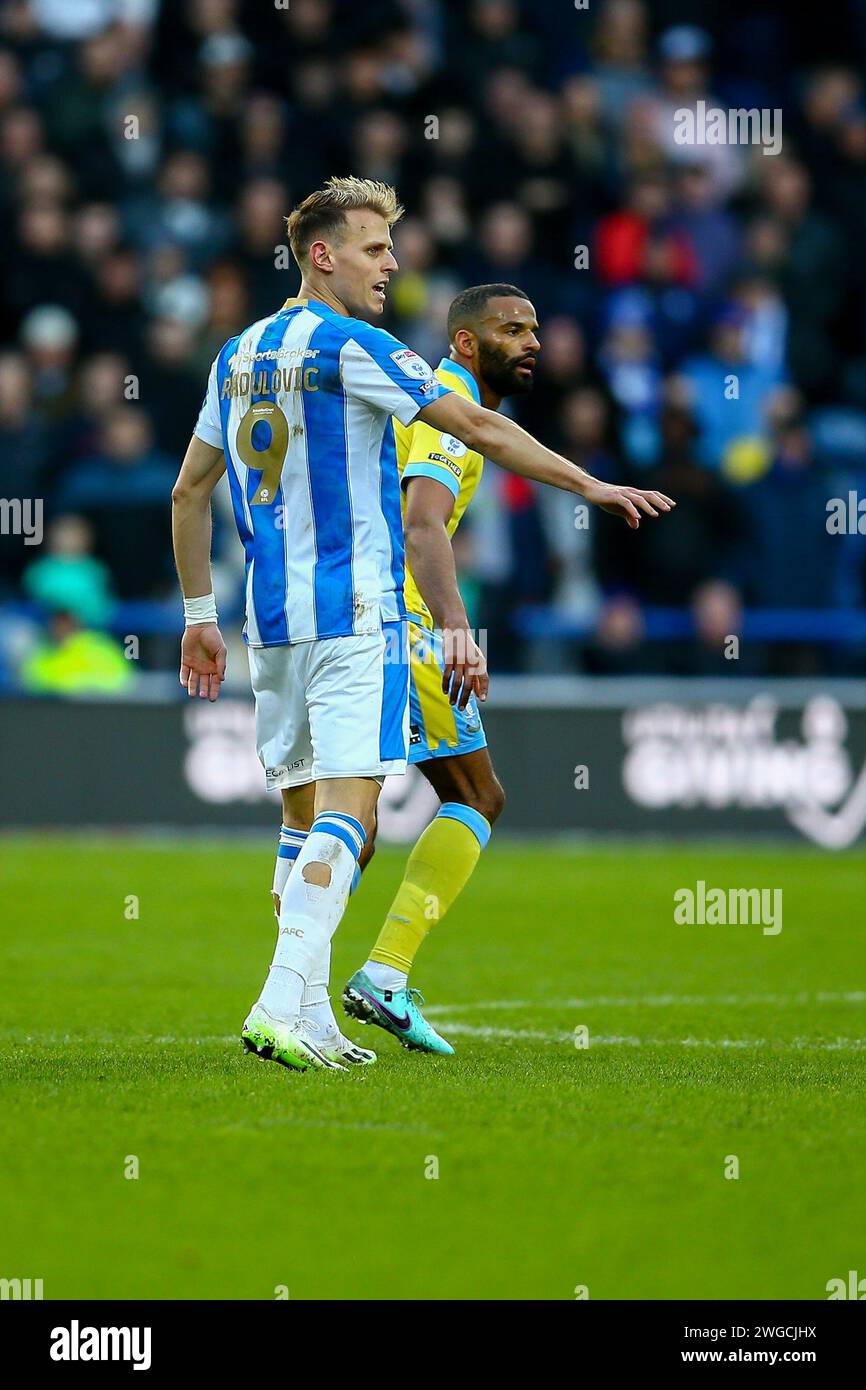 John Smith's Stadium, Huddersfield, England - 3rd February 2024 Bojan ...
