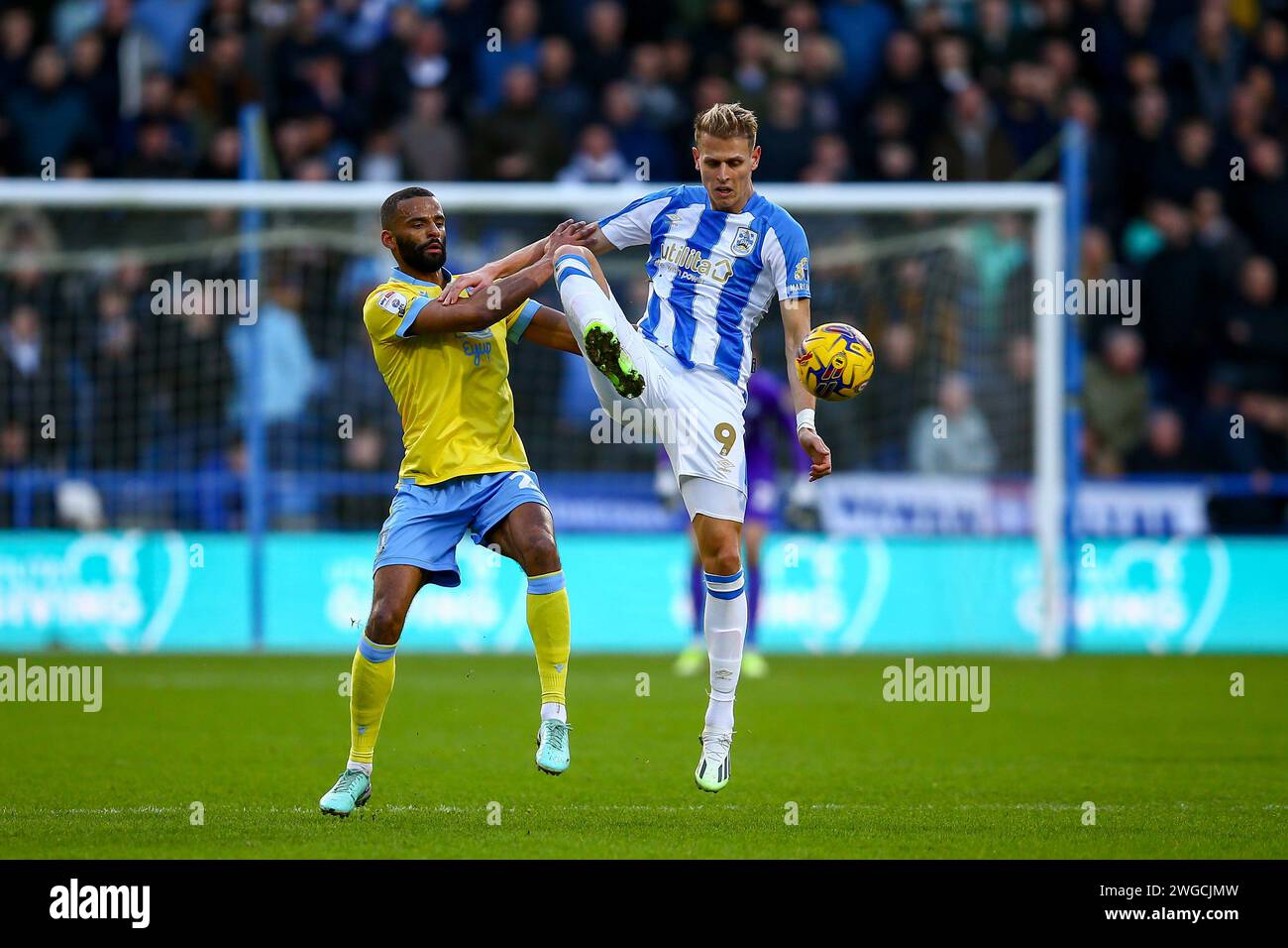 John Smith's Stadium, Huddersfield, England - 3rd February 2024 Bojan ...