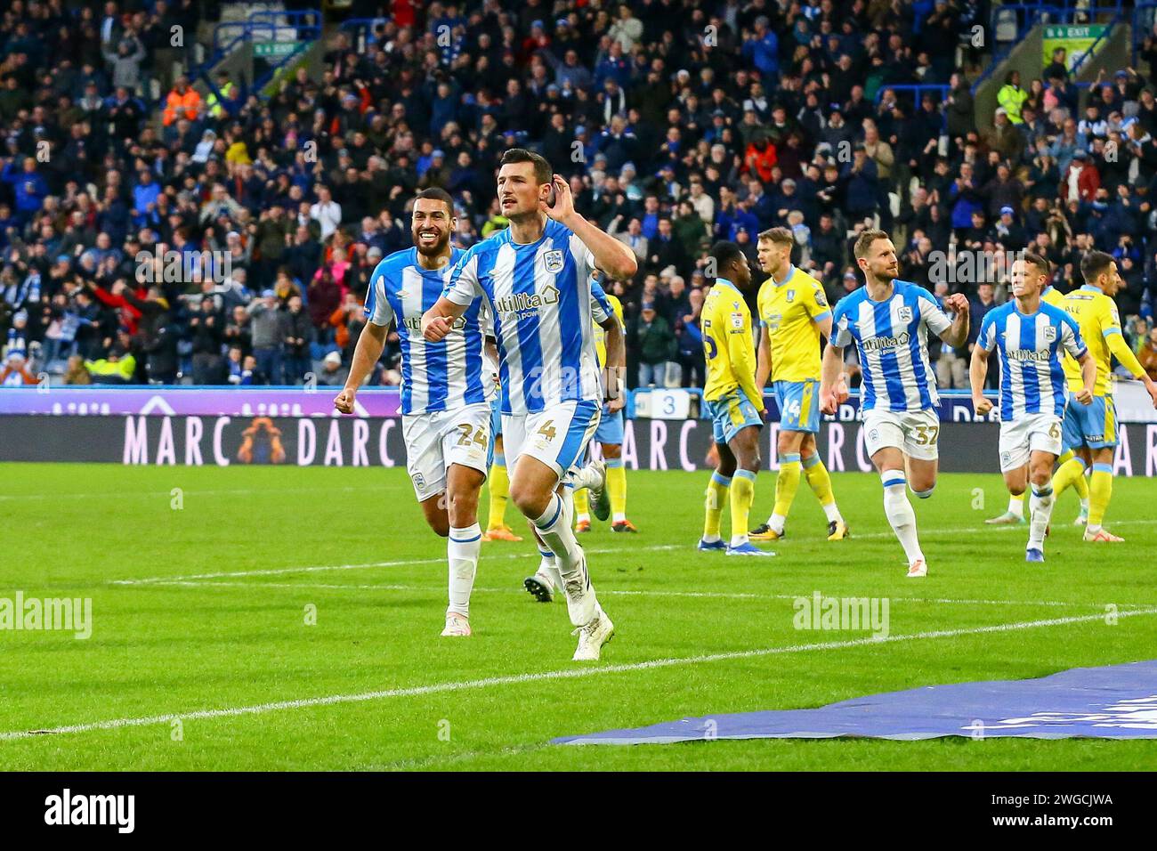 John Smith's Stadium, Huddersfield, England - 3rd February 2024 Goal ...