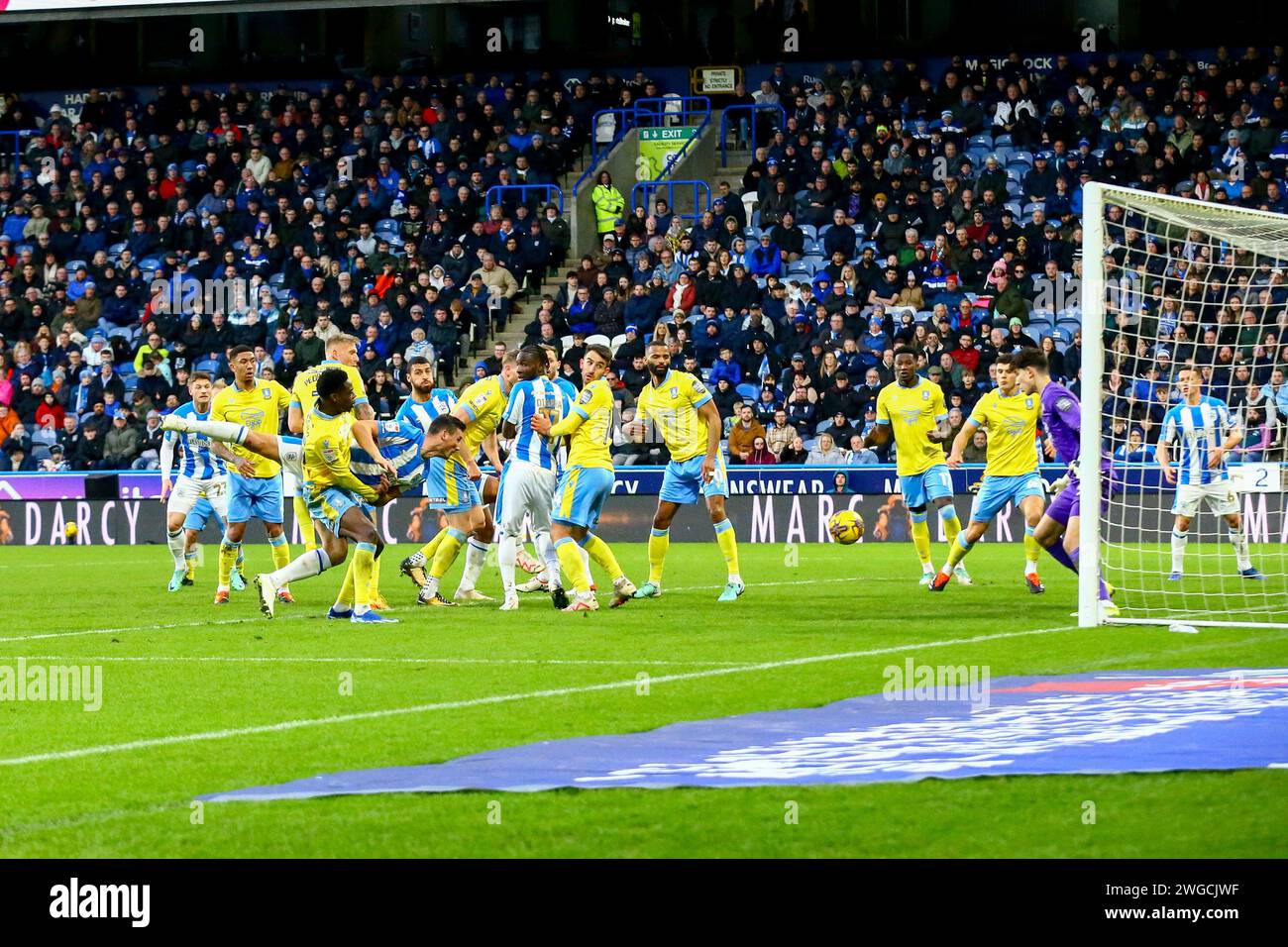 John Smith's Stadium, Huddersfield, England - 3rd February 2024 Matty ...