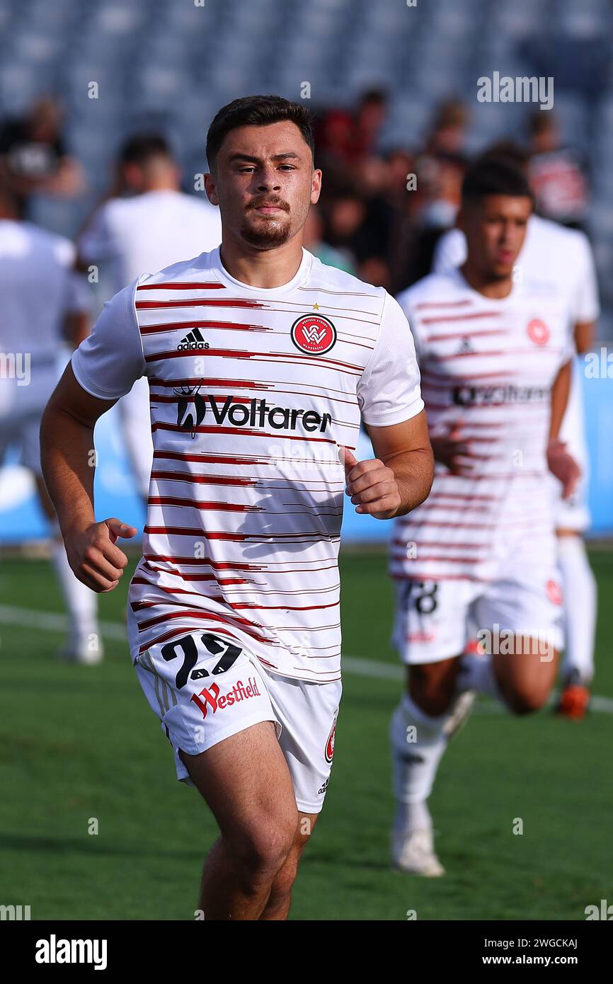 4th February 2024; Campbeltown Stadium, Sydney, NSW, Australia: A-League Football, Macarthur FC ...