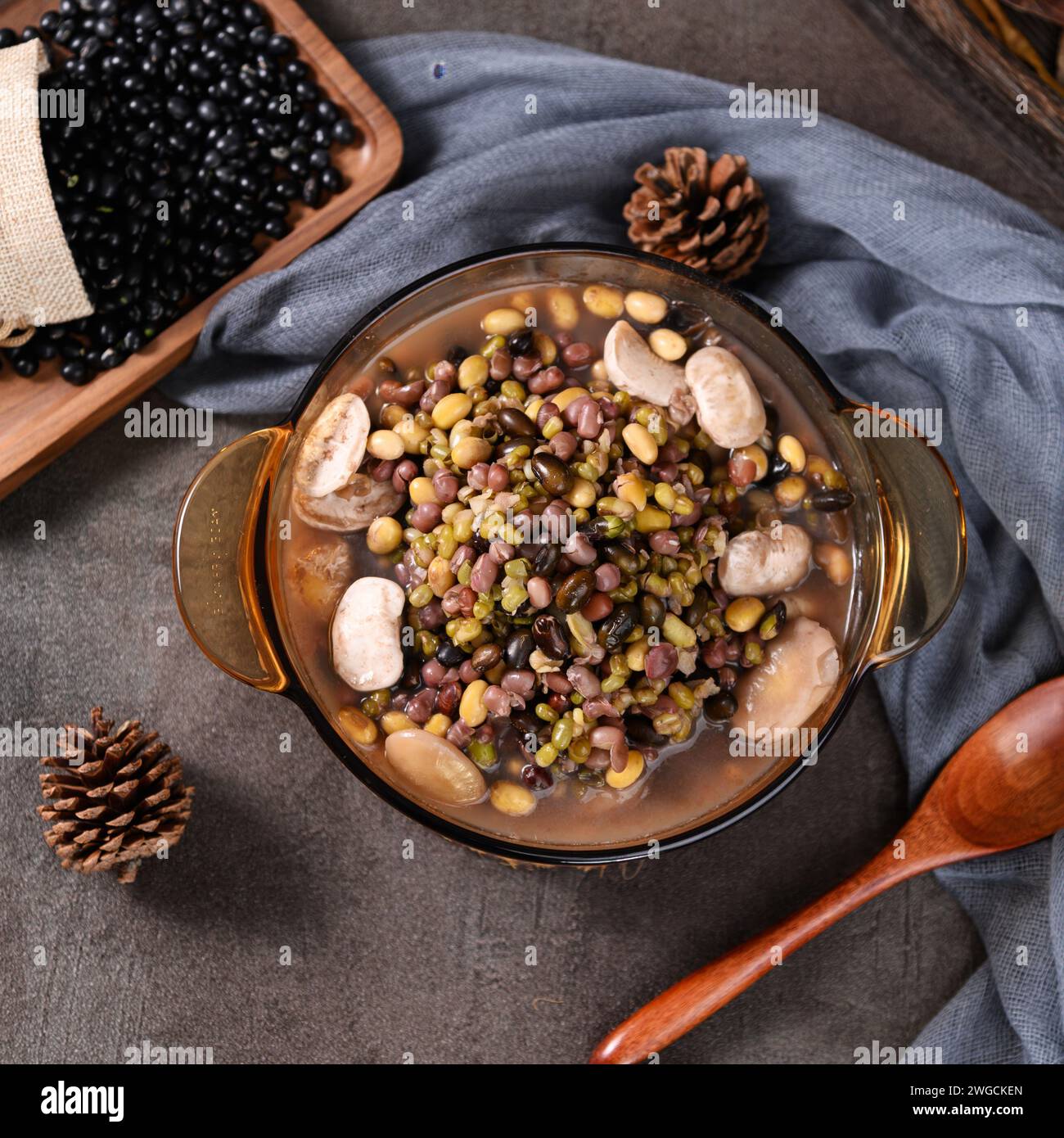 Pictures of black beans, delicious and beautiful black beans, dishes ...