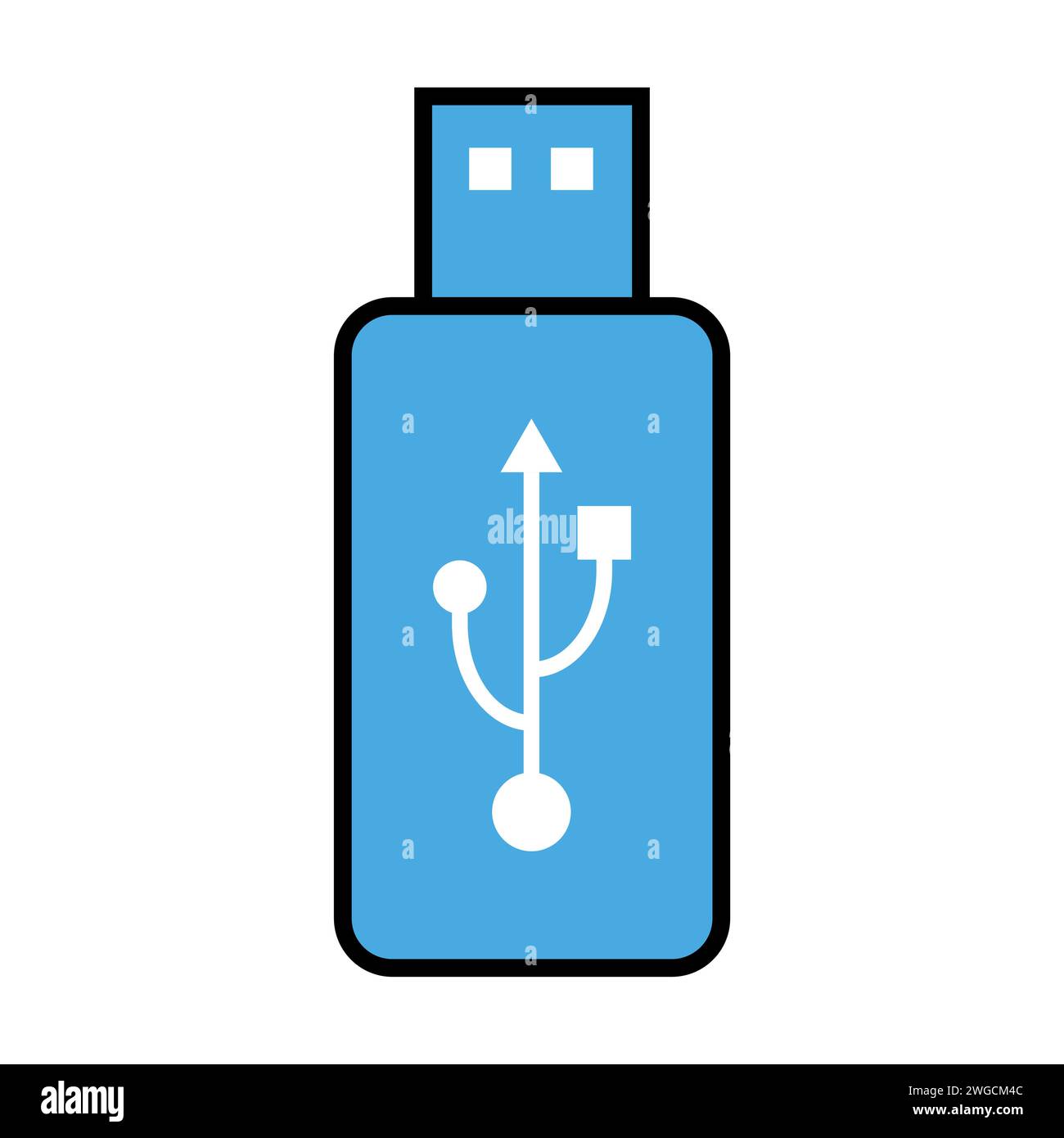 USB icon technology, connect device sign, electronic portable symbol ...