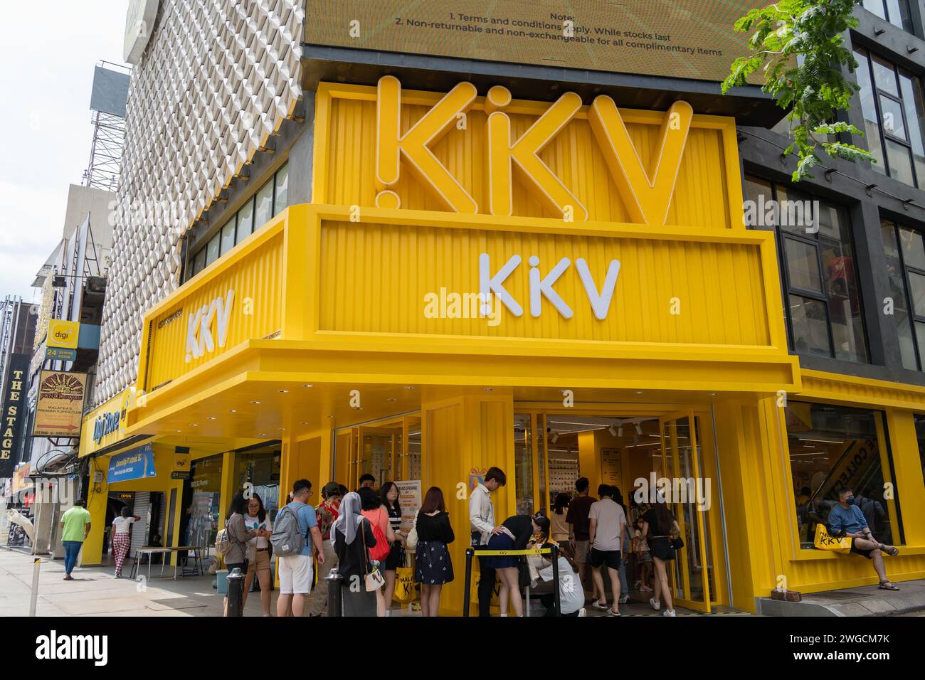 Kuala Lumpur, Malaysia - February 4, 2024 : KKV Bukit Bintang a popular lifestyle store from ...