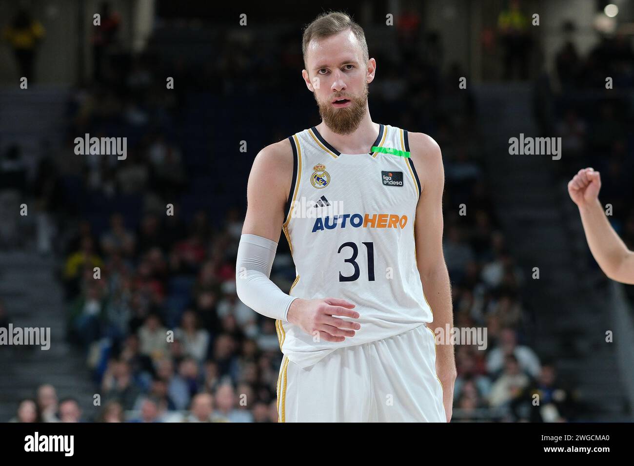 Dzanan Musa of Real Madrid during Liga ACB Endesa match between Real ...