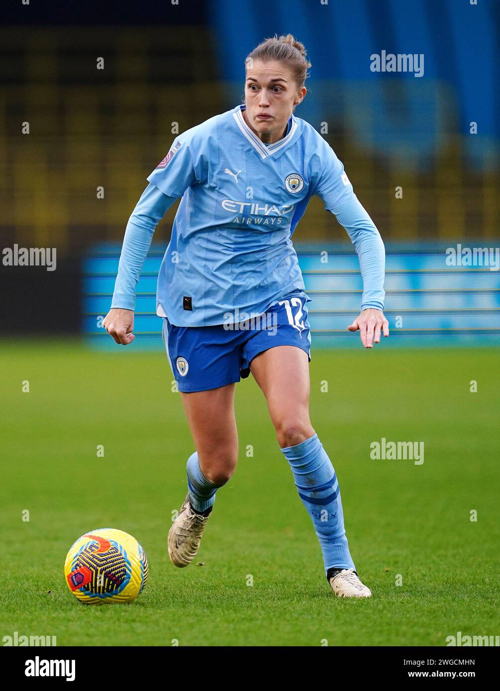 Manchester City's Filippa Angeldahl during the Barclays Women's Super ...