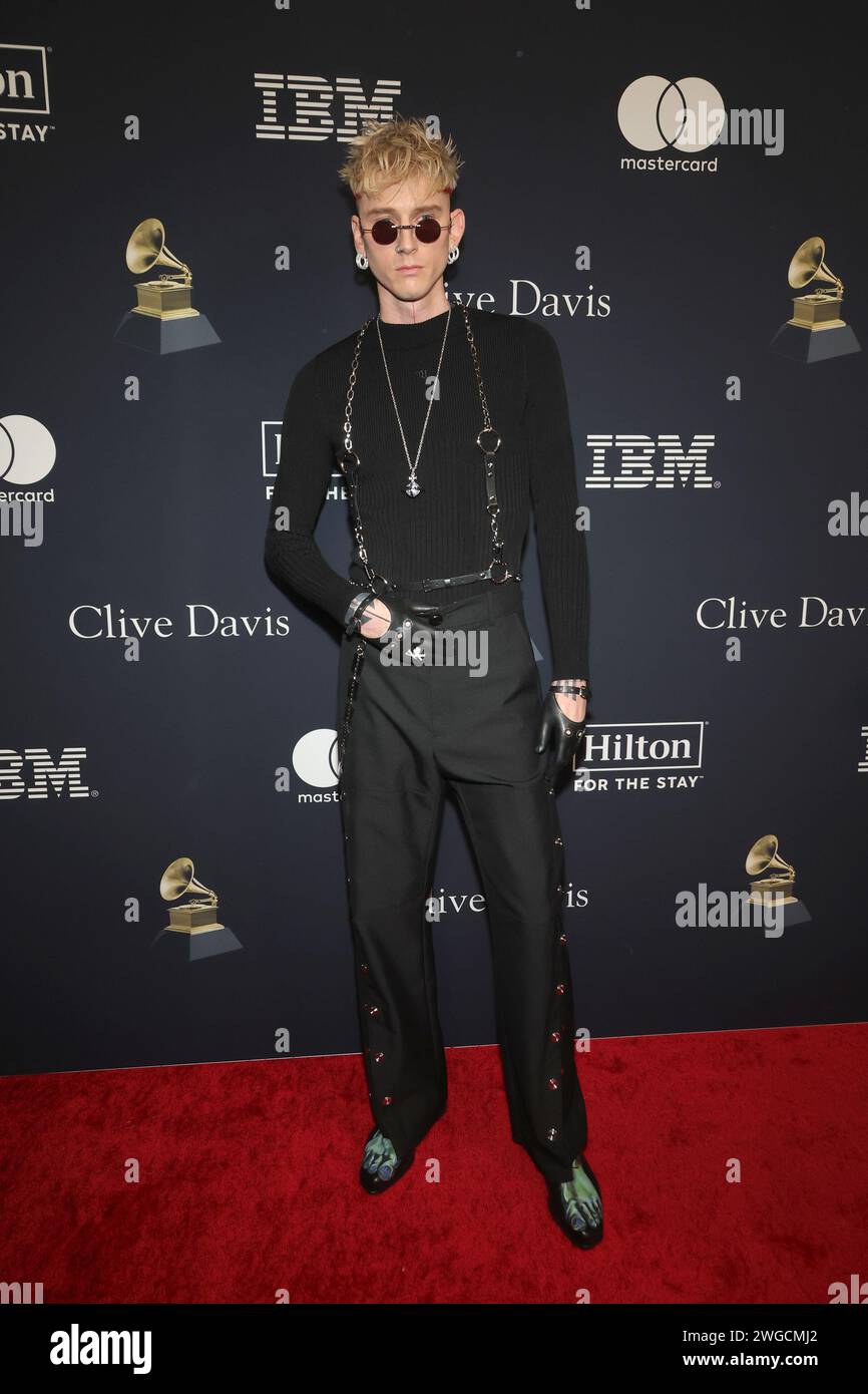 Beverly Hills, Ca. 03rd Feb, 2024. Machine Gun Kelly at the 66th GRAMMY ...