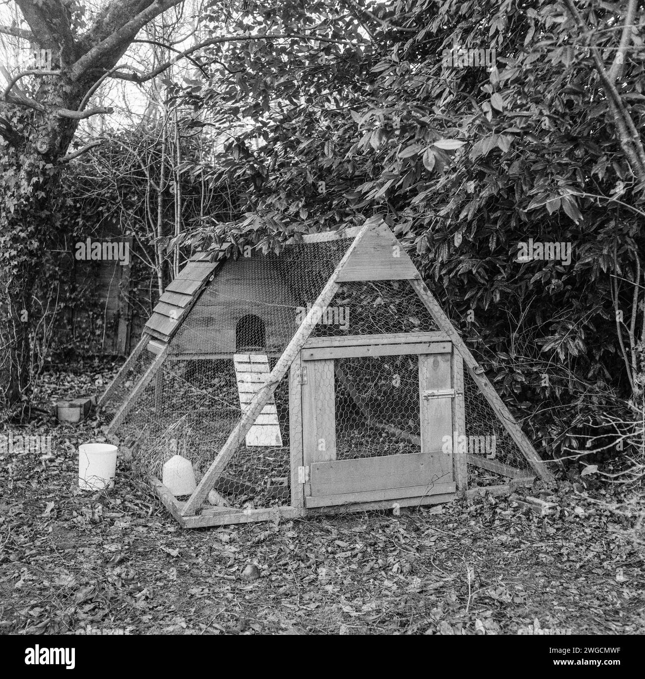 Chicken Hutch, Medstead, Hampshire, England, United Kingdom Stock Photo ...