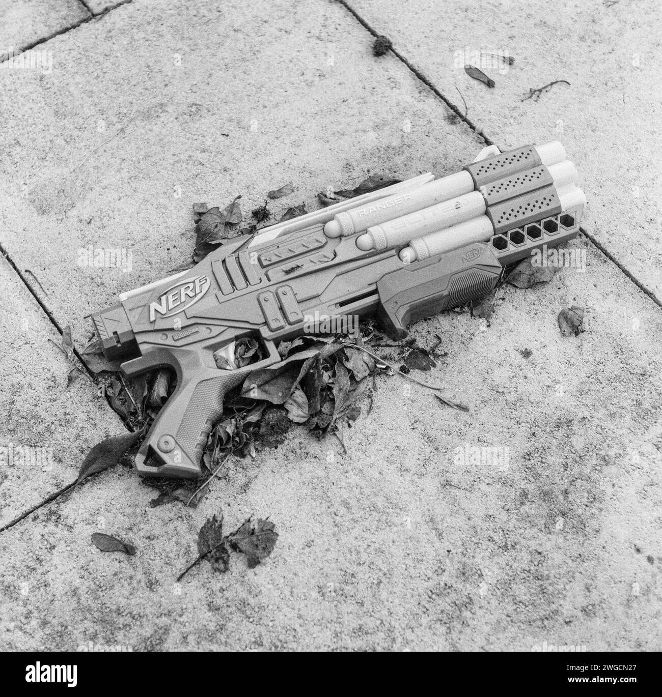 Nerf Black and White Stock Photos & Images - Alamy