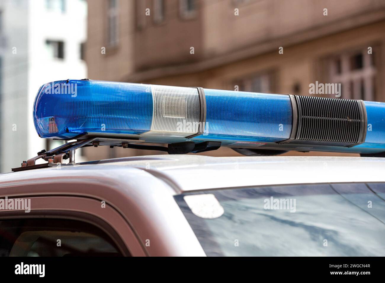 Police, Blue Light Stock Photo - Alamy