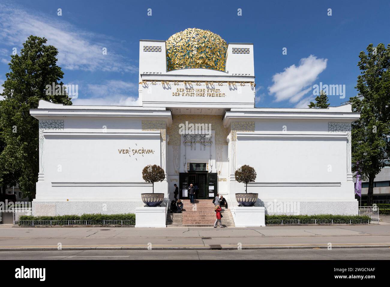 Vienna Secession, Association Of Austrian Visual Artists Stock Photo ...