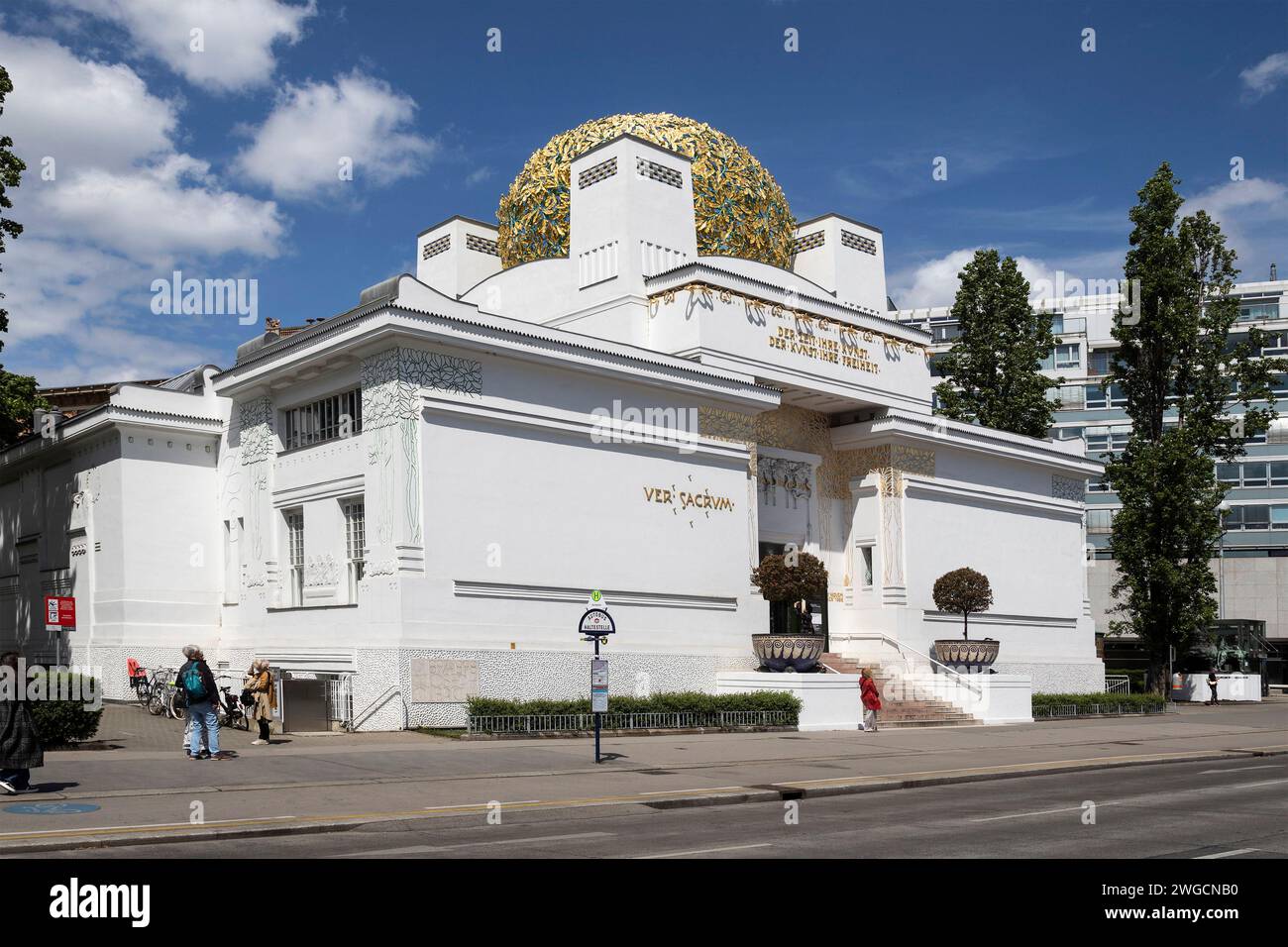 Vienna Secession, Association Of Austrian Visual Artists Stock Photo ...