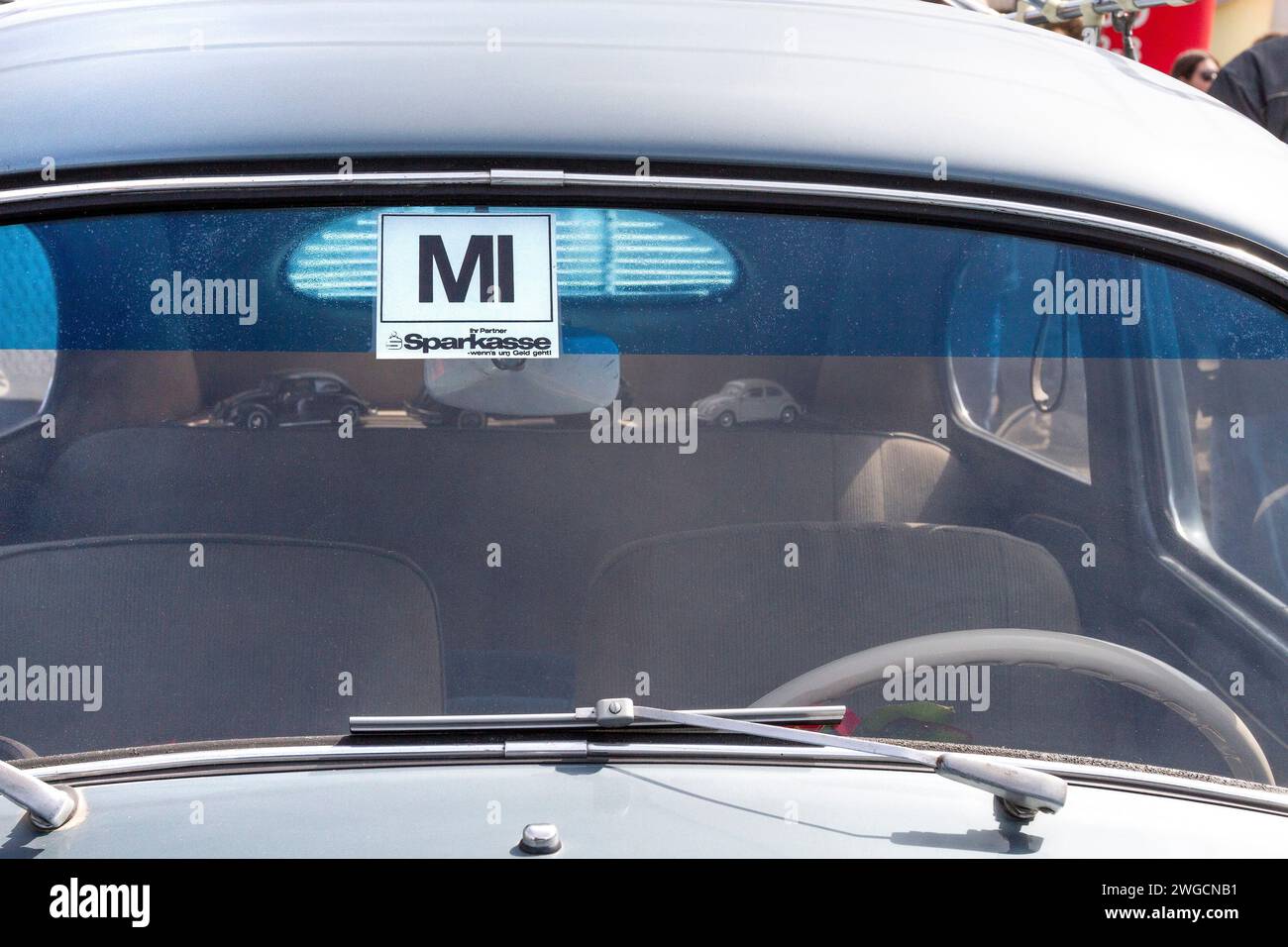 Sticker, Car-free Day MI, Wednesday Stock Photo - Alamy