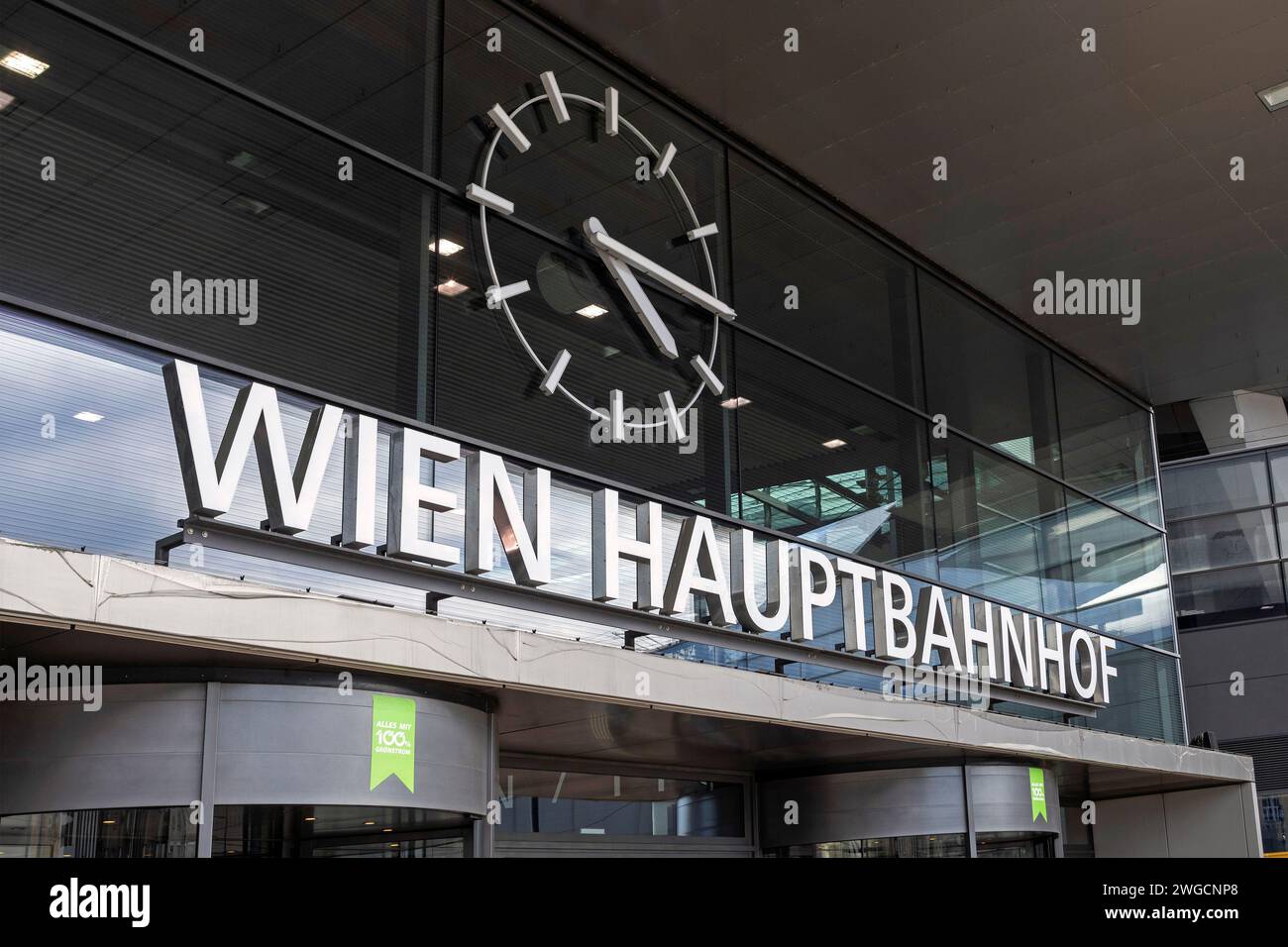 Vienna Hauptbahnhof, Austria Stock Photo - Alamy