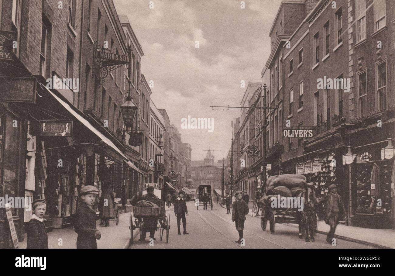 Broad Street Worcester Stock Photo - Alamy