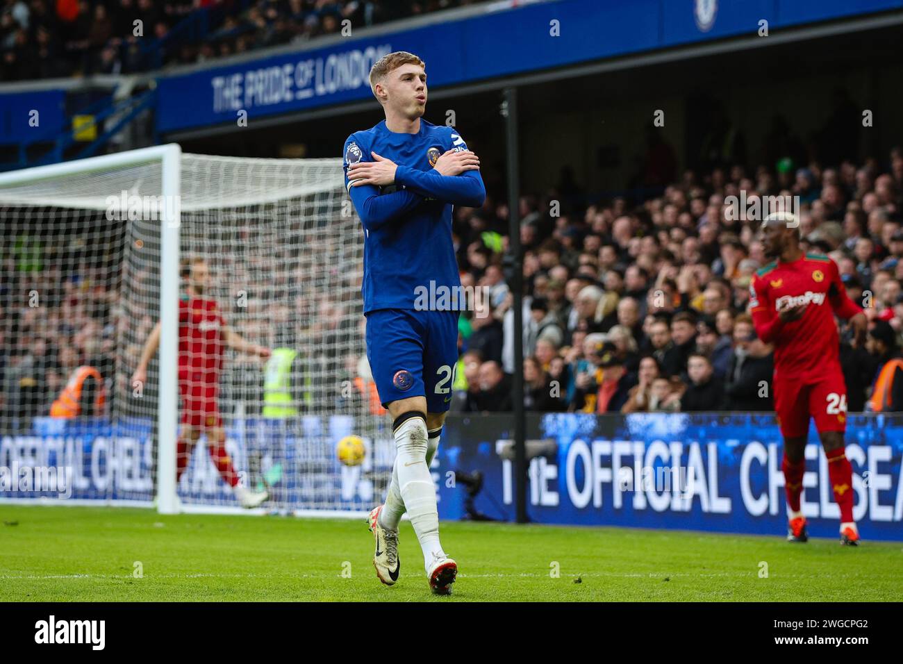 Cole palmer goal hi-res stock photography and images - Alamy