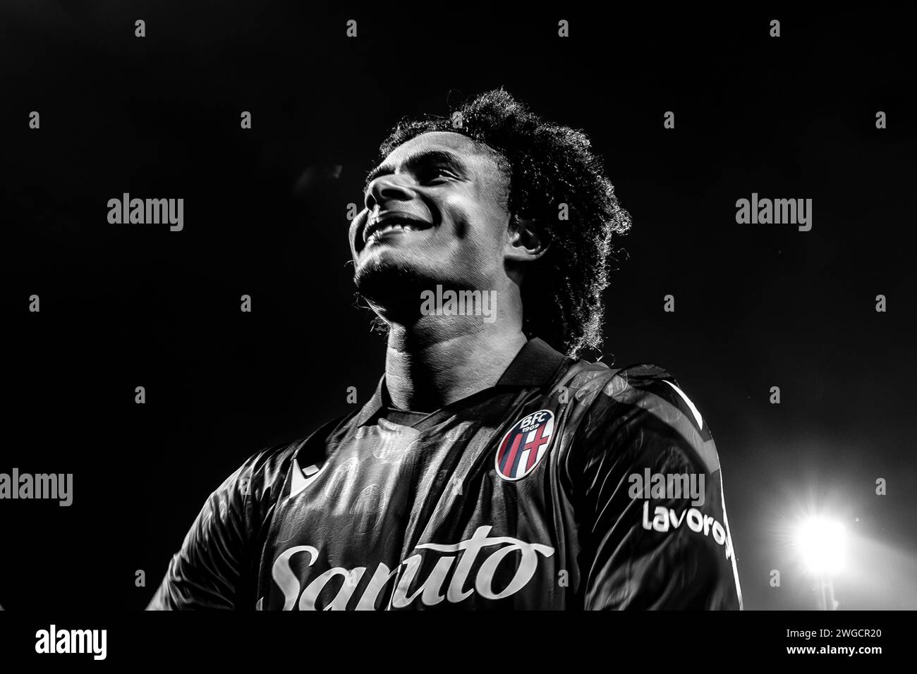 Joshua Zirkzee (Bologna) during the Italian "Serie A match between ...