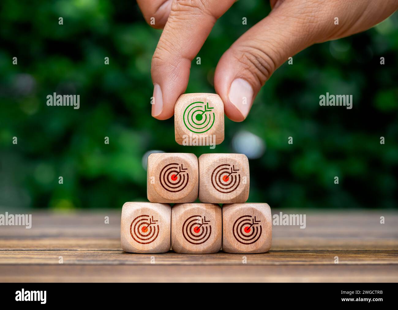 Earth care responsibility target, save planet, earth day concepts. Hand ...