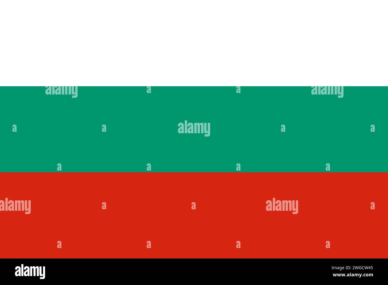The national flag of the Republic of Bulgaria background with the ...