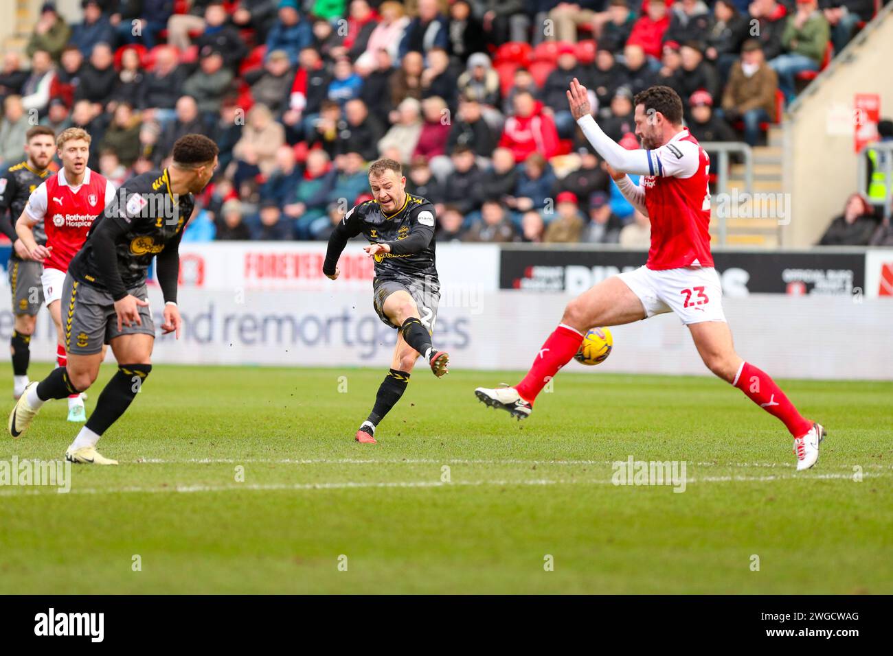 AESSEAL New York Stadium, Rotherham, England - 3rd February 2024 Ryan ...