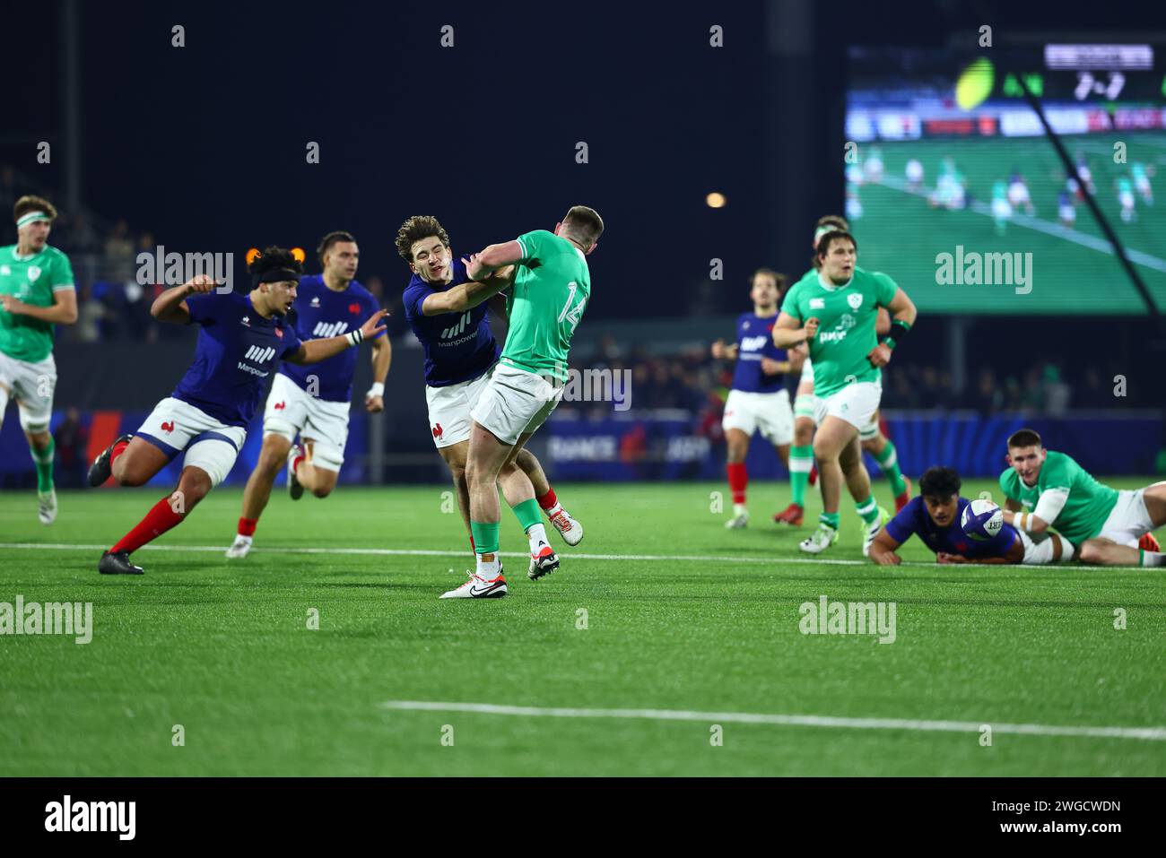 Aix En Provence, France. 03rd Feb, 2024. © Fred/SportPixPress/MAXPPP ...