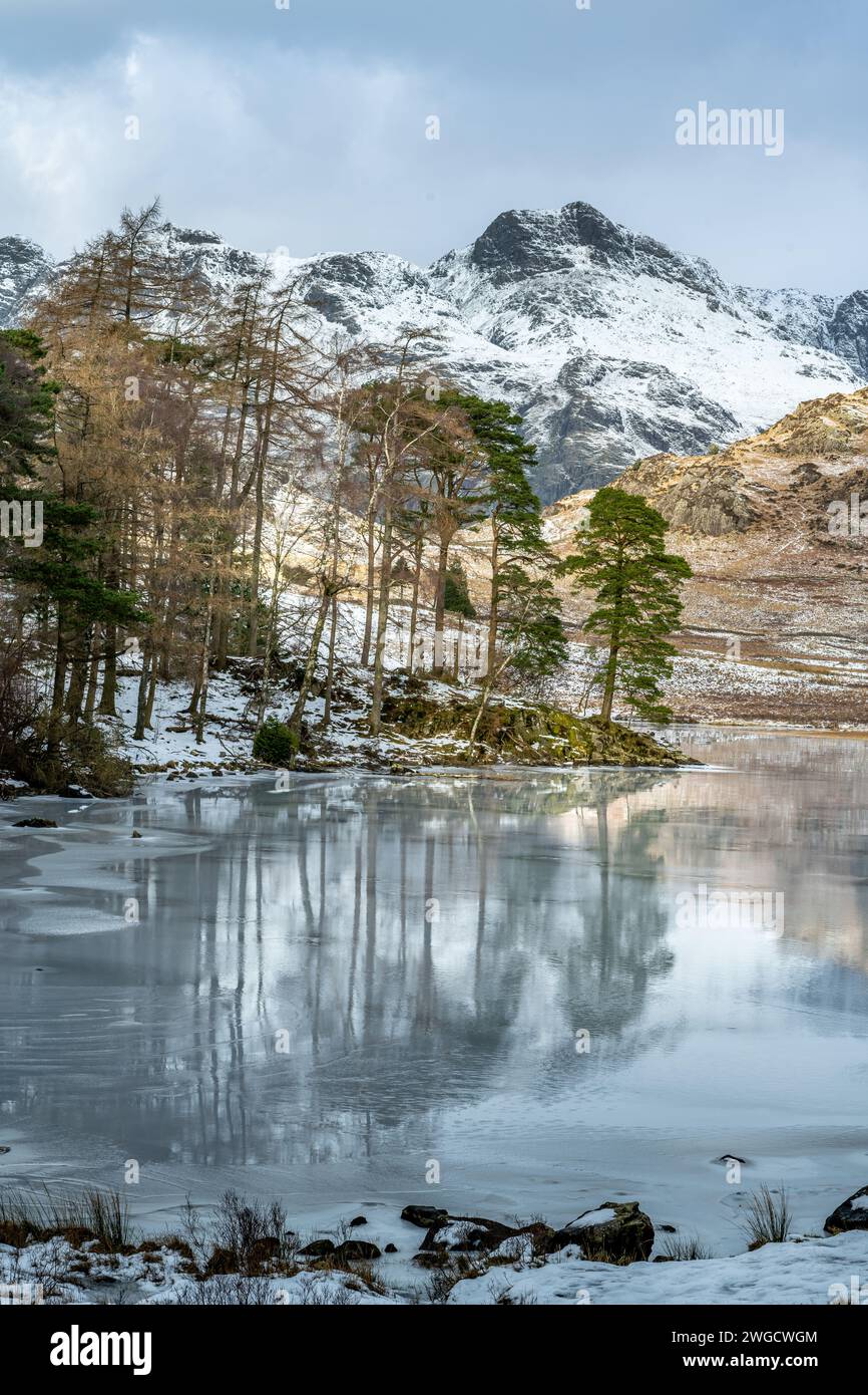 Blea tarn reflection in hi-res stock photography and images - Alamy