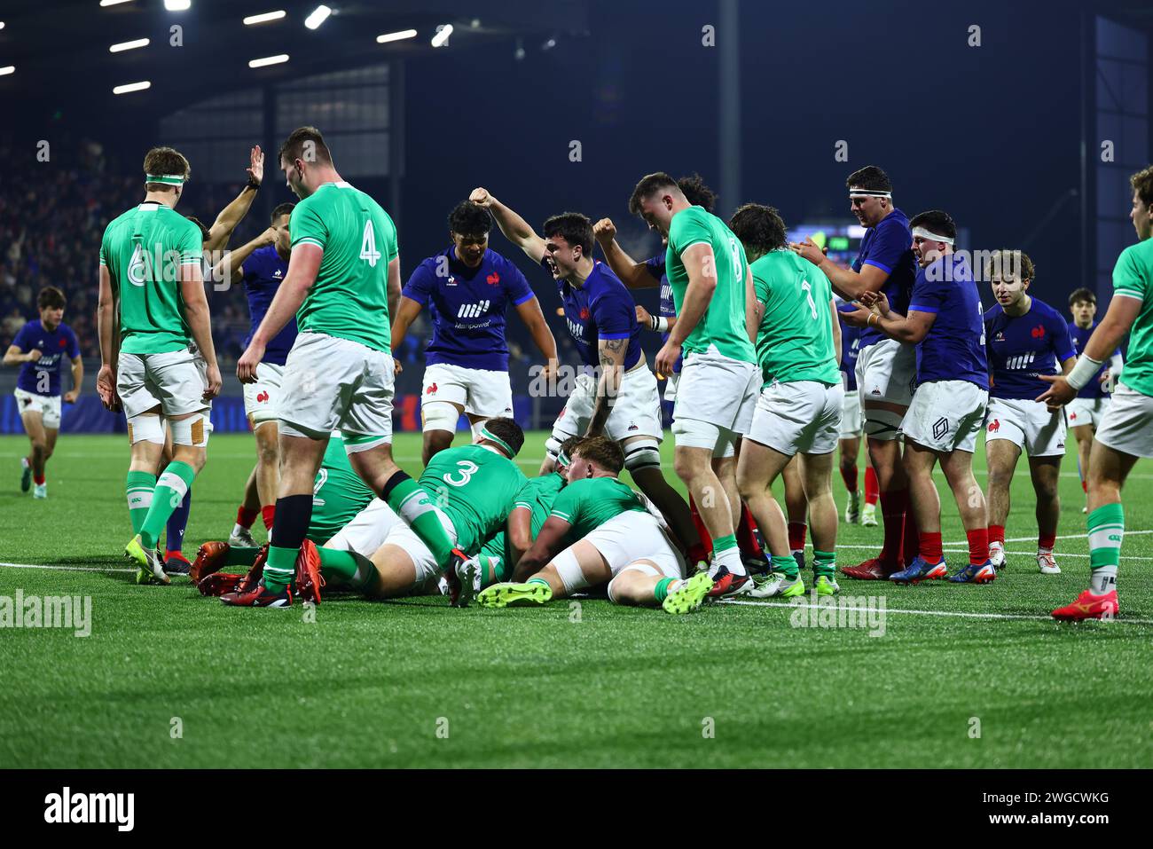 Aix En Provence, France. 03rd Feb, 2024. © Fred/SportPixPress/MAXPPP ...
