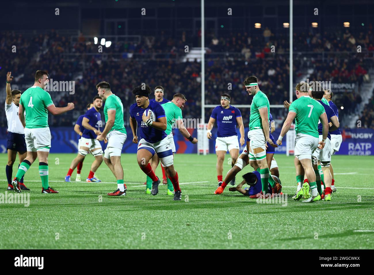 Aix En Provence, France. 03rd Feb, 2024. © Fred/SportPixPress/MAXPPP ...