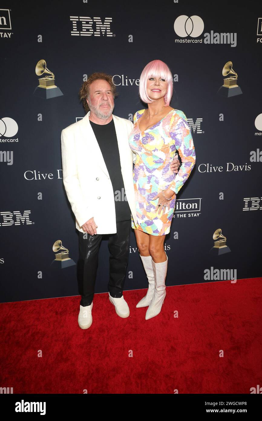 Beverly Hills, Ca. 03rd Feb, 2024. Sammy Hagar and Kari Karte at the ...