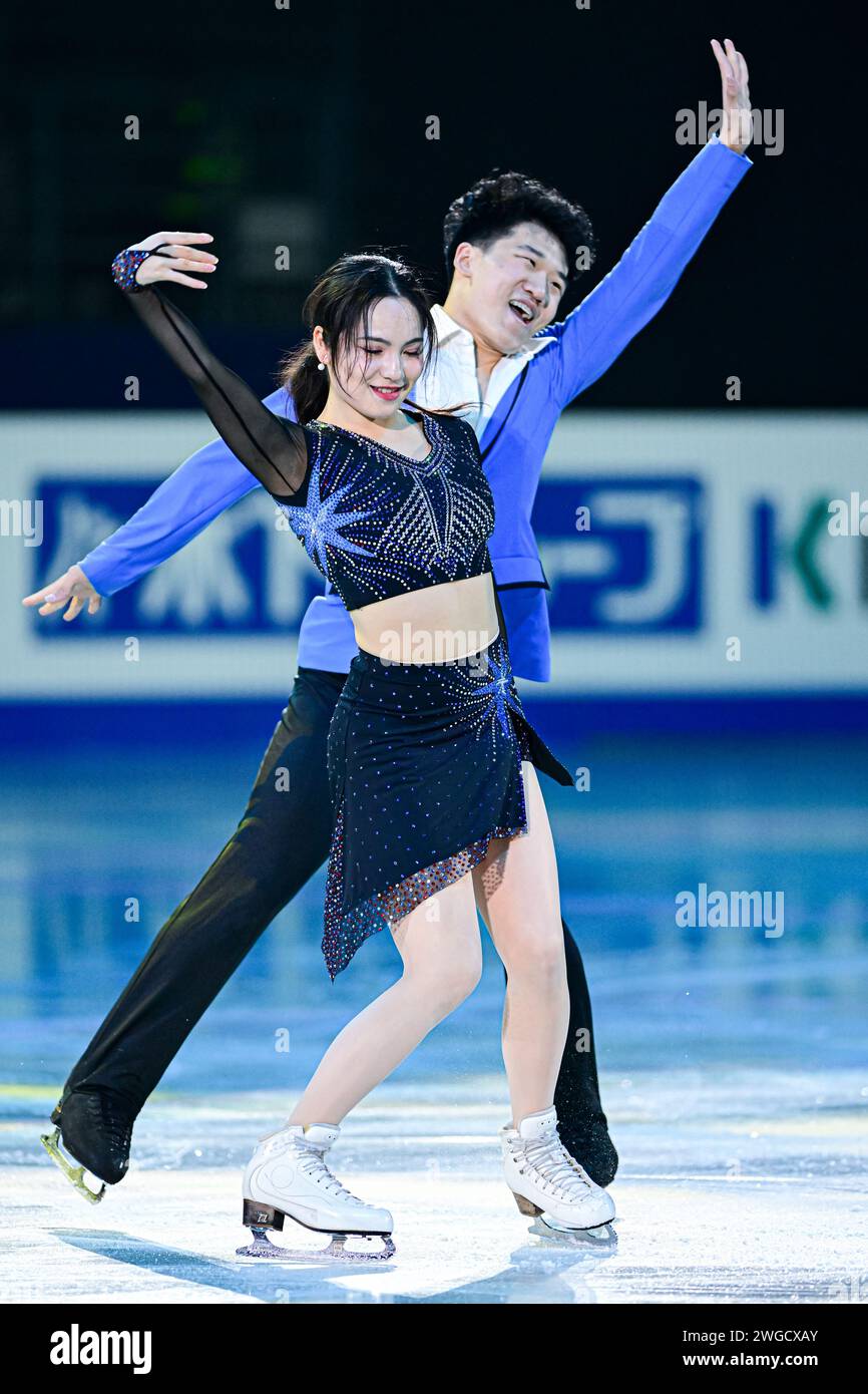 Hannah LIM & Ye QUAN (KOR), during Exhibition Gala, at the ISU Four ...